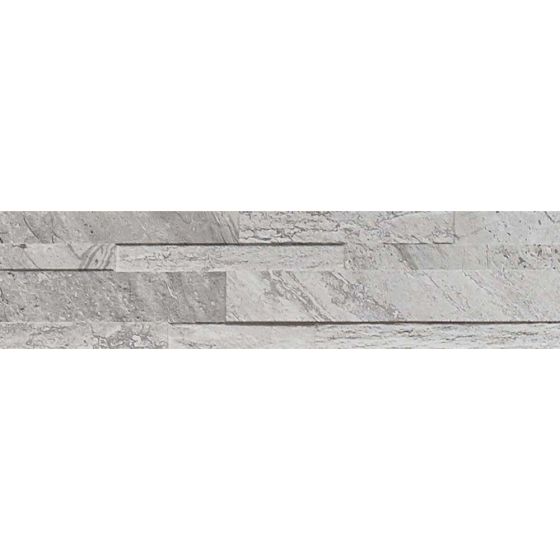 Oswald Grey Split Face Matt Porcelain Wall 150x610mm - Superceramic ...