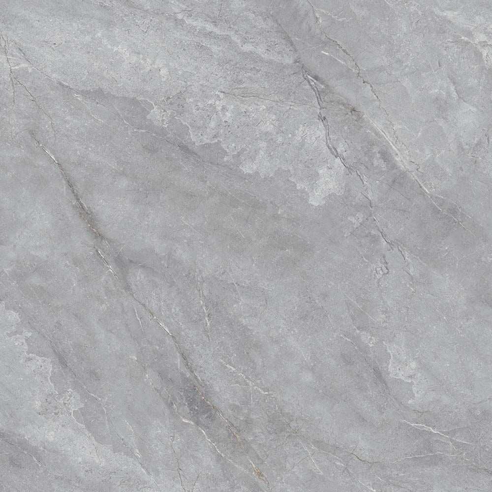 Selene Silver Glazed Porcelain Wall & Floor Tile 1000x1000mm ...