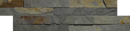 Multi Colour Split Face Slate Cladding 100x360mm - Superceramic Tile Shop