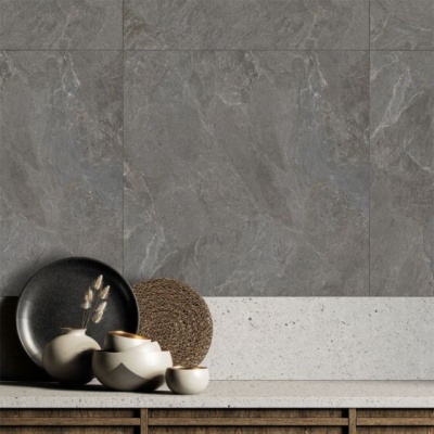 Genesis Anthracite Porcelain Wall & Floor Tile 1200x1200mm ...